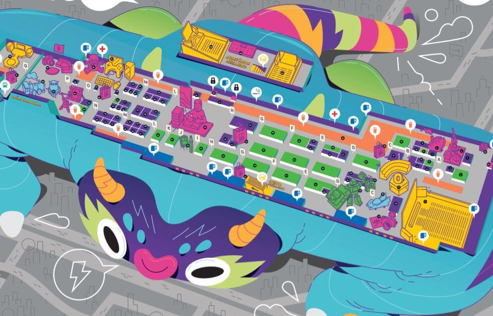 CCXP 2019: Confira o mapa do evento para não ficar perdido - MeuGamer