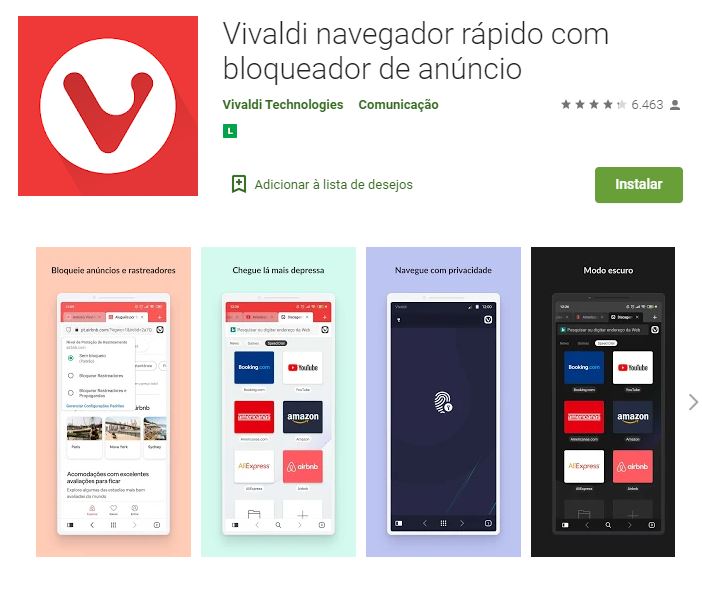 Navegador "Vivaldi" chega ao android com novidades