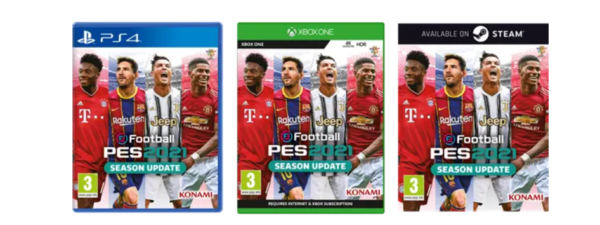 Capa de eFootball PES 2021 é revelada - MeUGamer