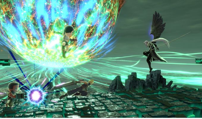 Confira o gameplay de Sephiroth, como lutador em Super Smash Bros ...