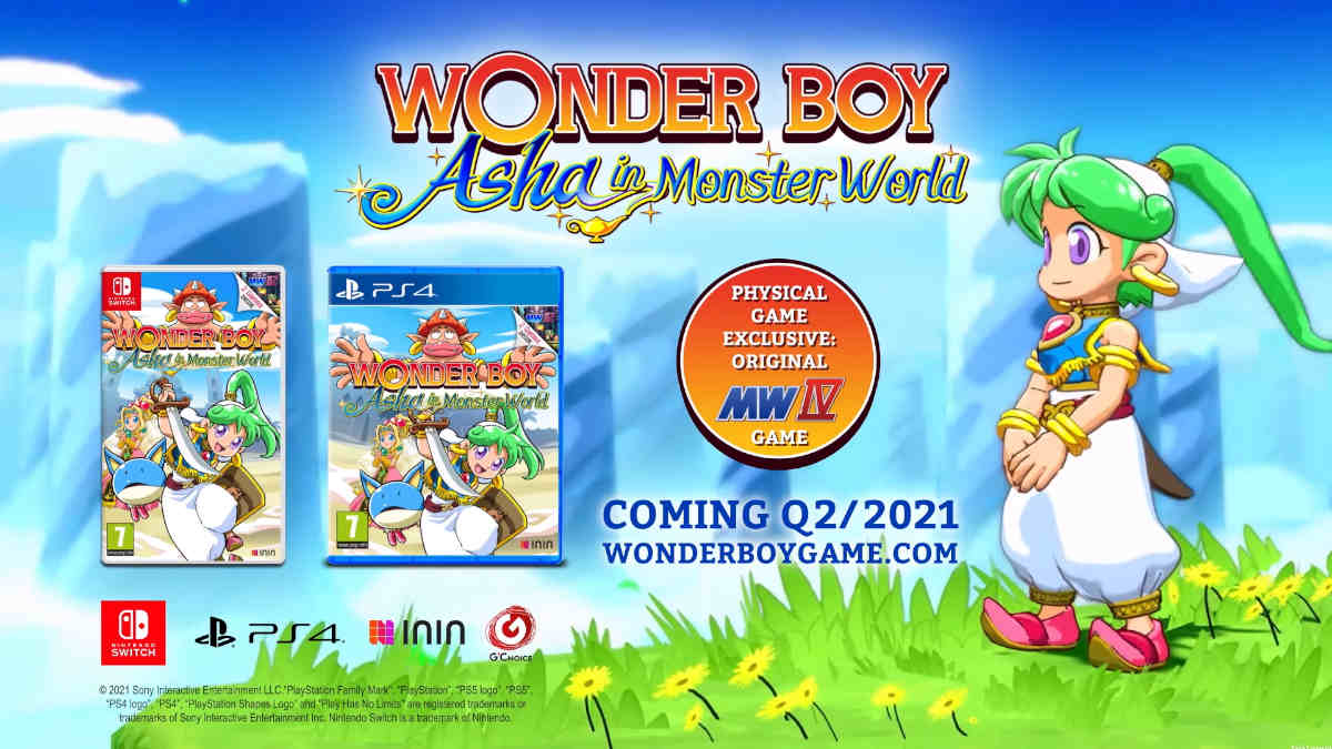 Wonder Boy - Asha in Monster World: Confira as Novidades do Game - MeUGamer