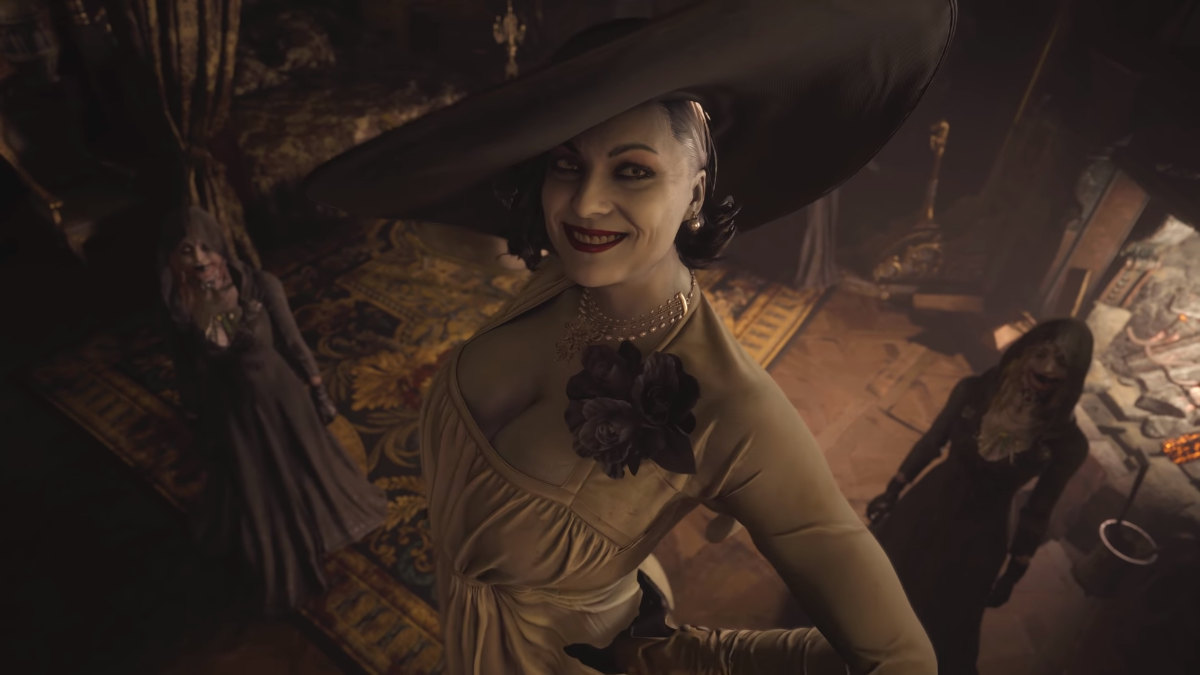 Resident Evil Village - Lady Dimitrescu Rouba A Cena No Pôster De ...