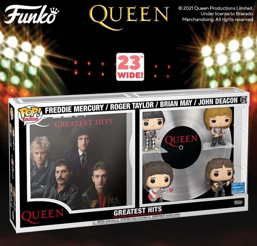 Queen Greatest Hits Funko Pop! Album tem pré-venda disponível - MeUGamer