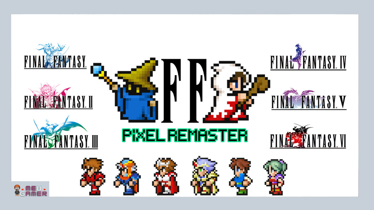 Final Fantasy Pixel Remaster chegou para PS4 e Switch!