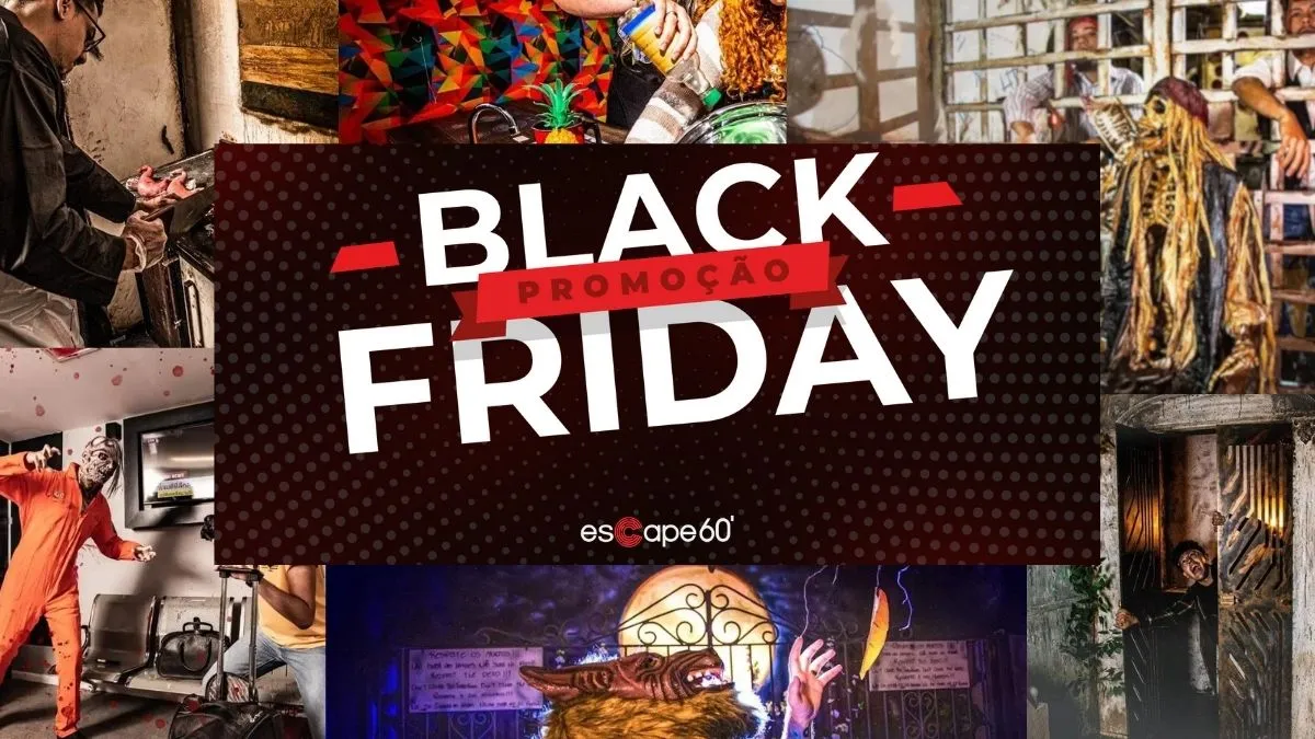 Escape 60' ingresso em dobro como oferta da Black Friday 2023 - MeUGamer