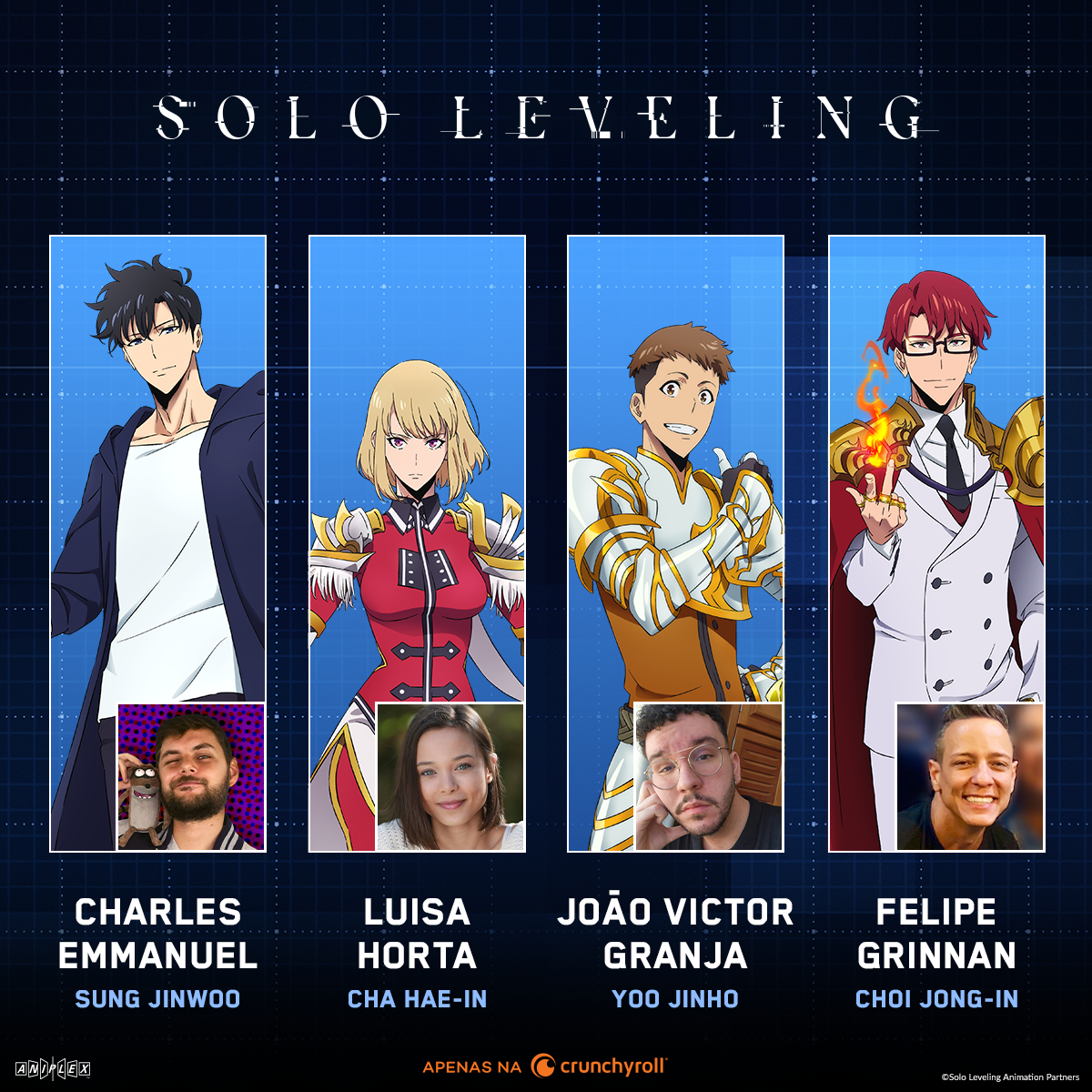 A versão dublada de Solo Leveling estreia hoje, dia 20 - MeUGamer