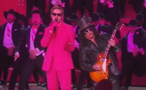 Ryan Gosling e Slash roubam a cena no Oscar 2024
