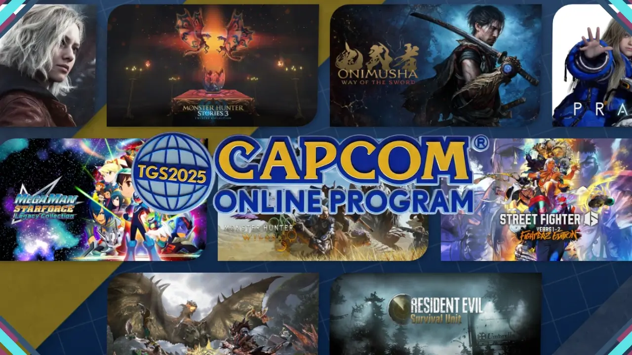 Capcom: transmissões online da TGS 2025 acontece no dia 24 de setembro