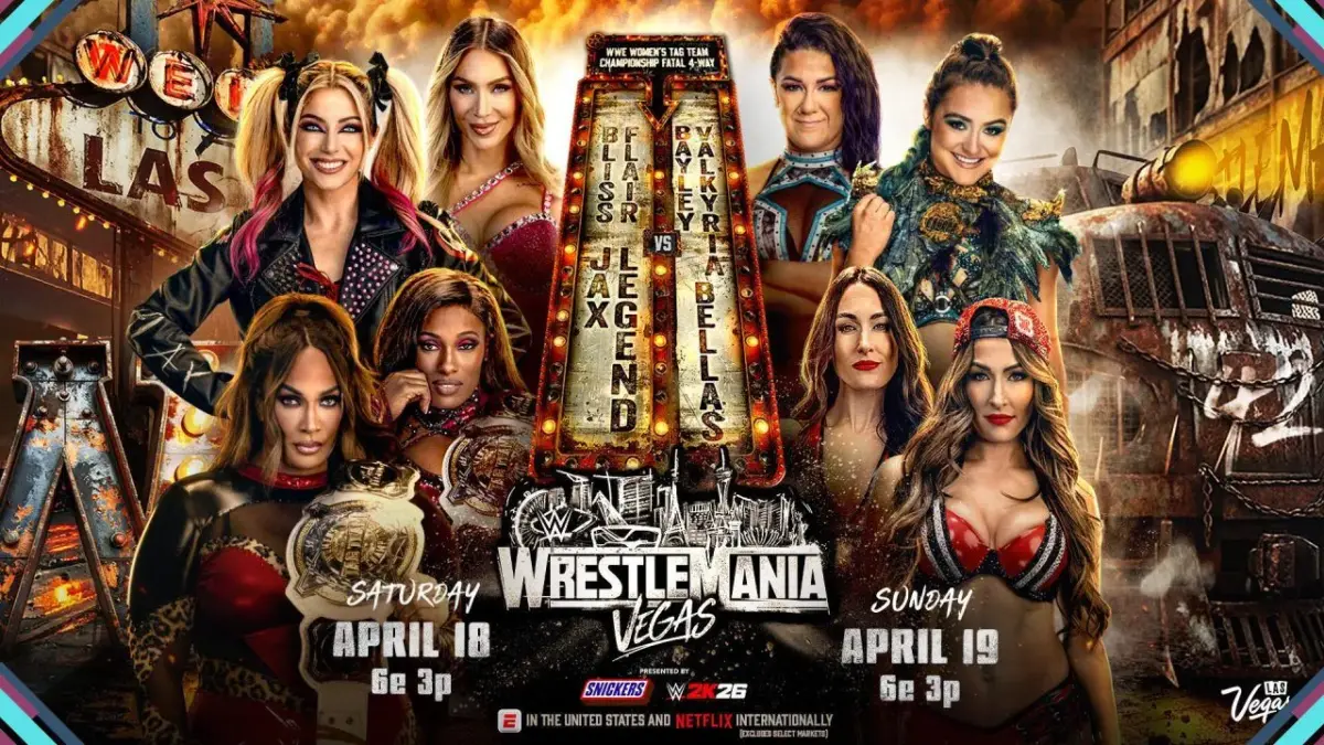 Todos os combates anunciados para WWE WrestleMania 42
