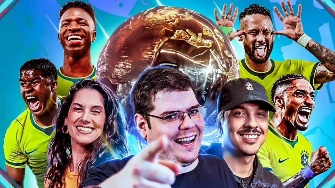 CazéTV terá uma projeção gigante na Copa do Mundo 2026